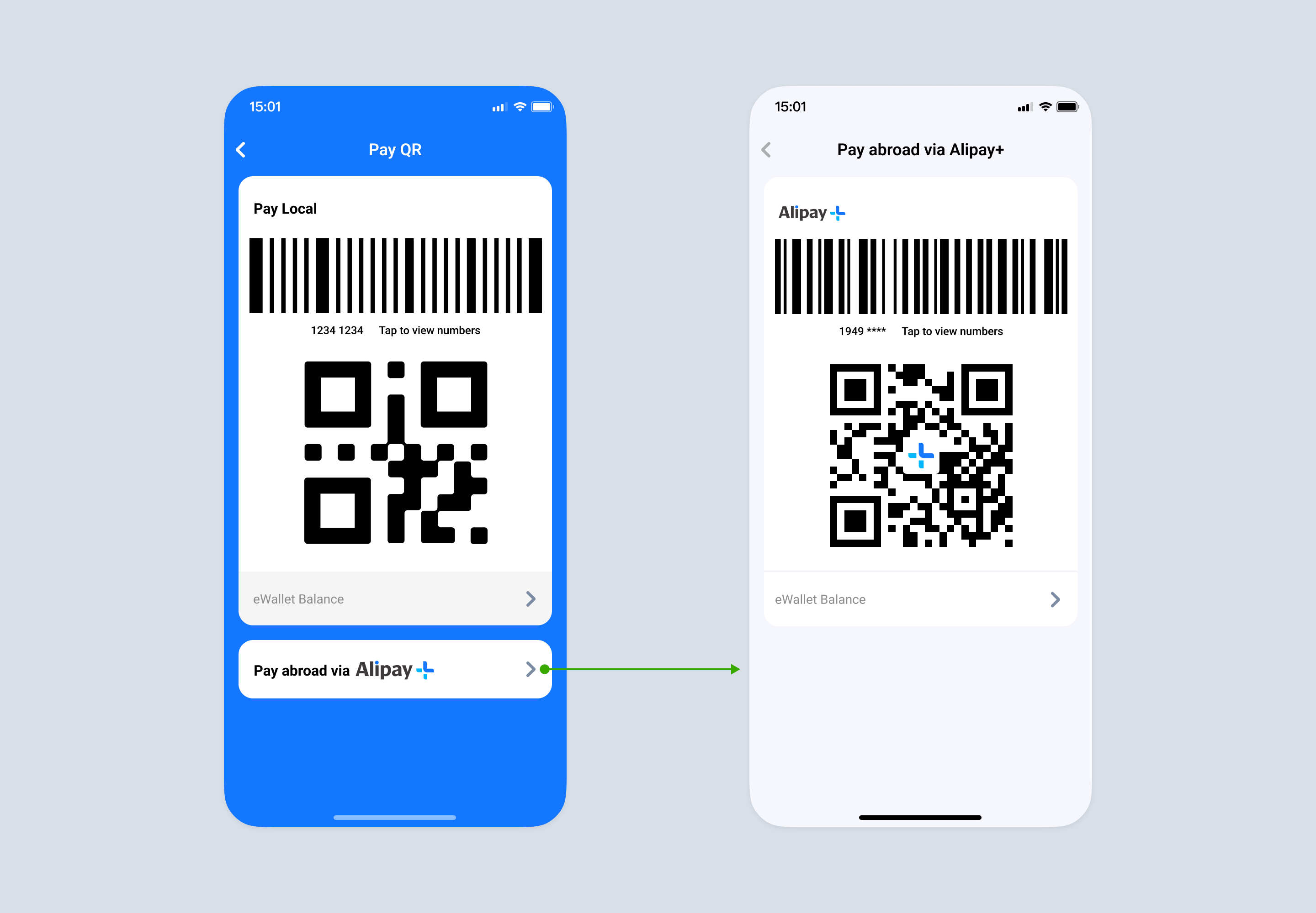 User-presented Mode Payment | Product Introduction | Alipay+ Docs