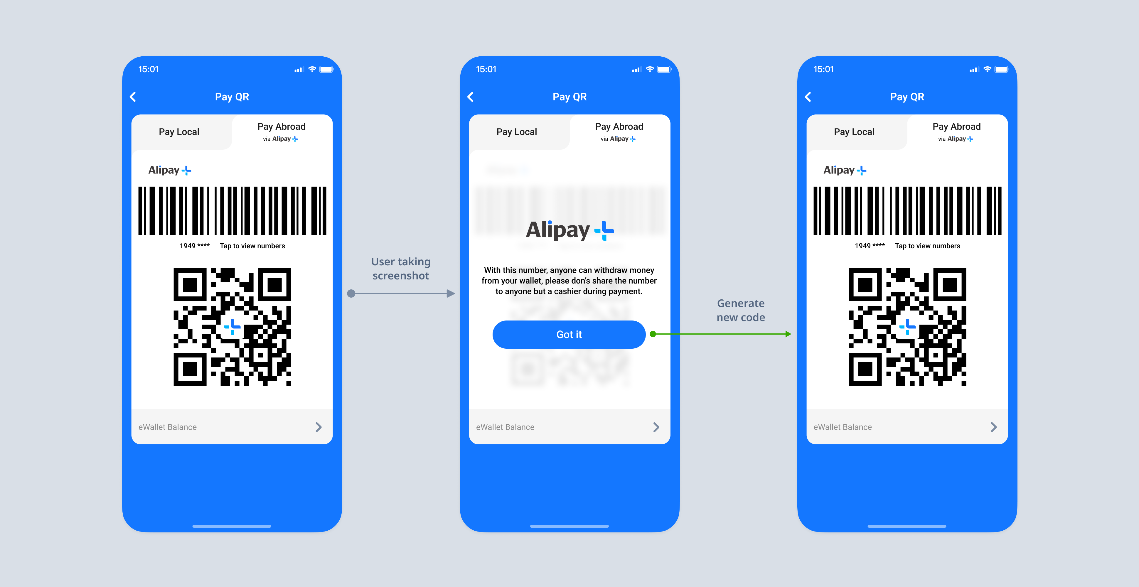 User-presented Mode Payment | Product Introduction | Alipay+ Docs