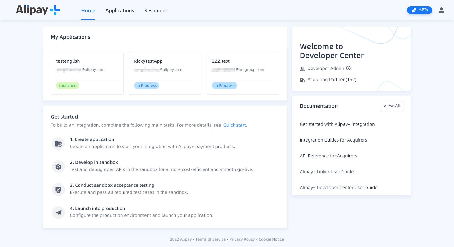 Log in | Alipay+ Developer Center User Guide for TSPs | Alipay+ Docs