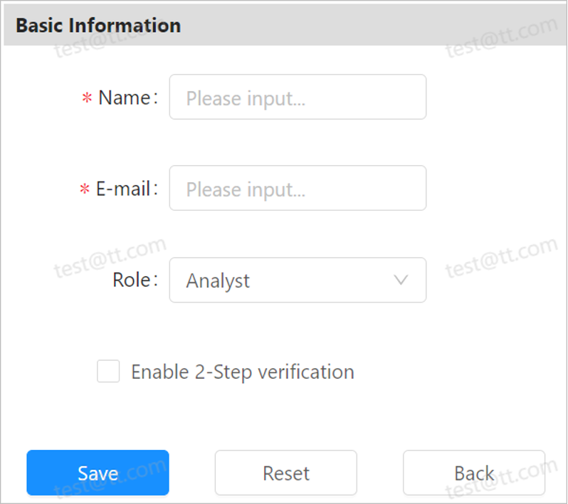 Account Management | User Guide