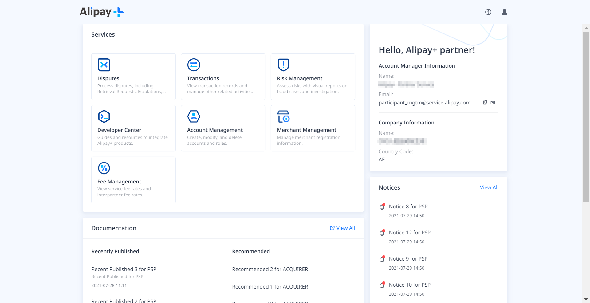 Account setup and login | Alipay+ Partner Workspace User Guide ...
