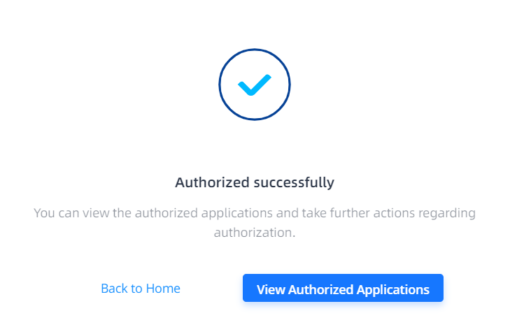 Authorize the application | Alipay+ Developer Center User Guide for ...
