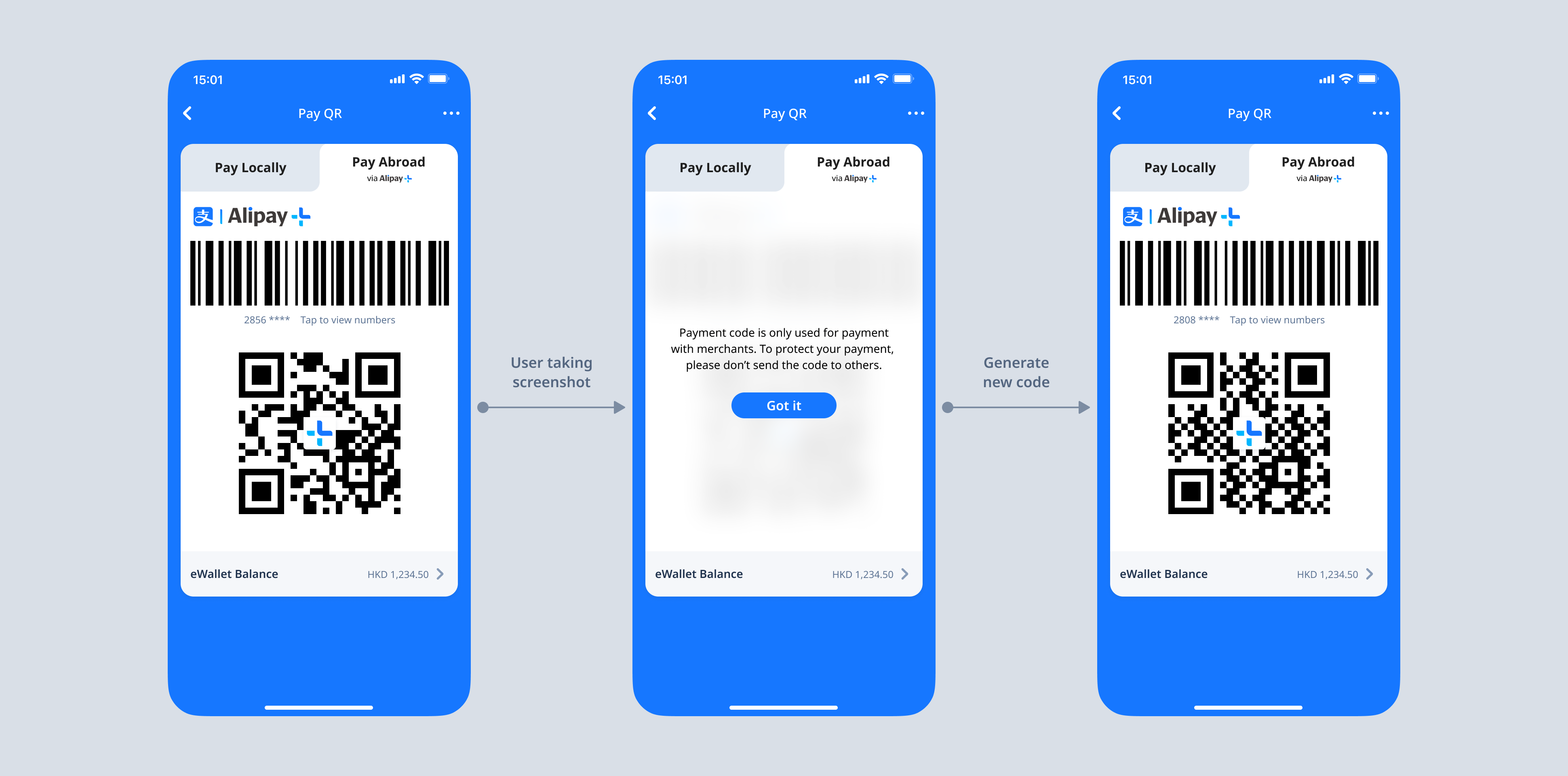 User-presented Mode Payment | Product Introduction | Alipay+ Docs